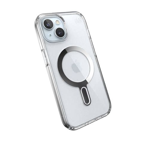 Presidio Perfect Clear Magsafe With Clicklock Iphone 15 Cases By Speck