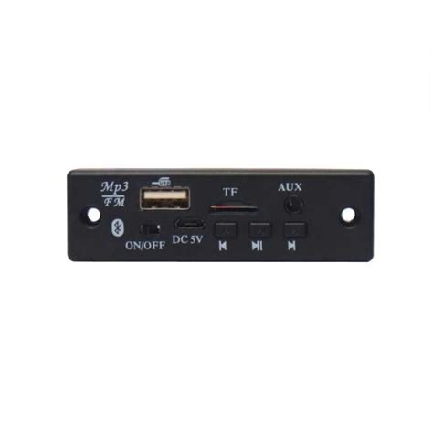 Bluetooth MP3 USB FM Radio Player Module With Double Direct Speaker Connection Pack Of 1pcs