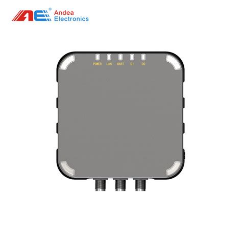 เครองอาน UHF RFID Reader ระยะไกล IP67 รองรบการสอสาร Modbus TCP RS232 RS485