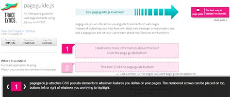 7 JQuery WebSite Tour Plugins Learning JQuery