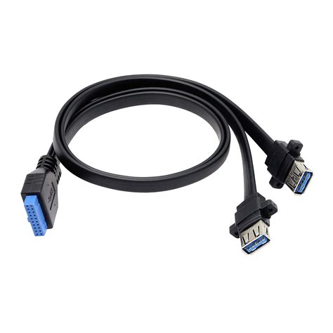 Mua Xmsjsiy Usb Front Panel Cable Motherboard Pin Cable To Usb Female Splitter Adapter