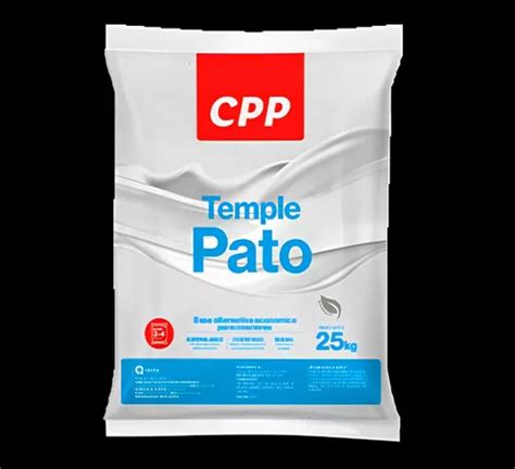 Temple Pato 25 Kg Cpp Cuotas Sin Interés