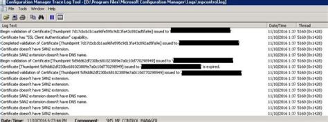cminfra 15 sccm 2012 mpcontrol log error with san2 extension error