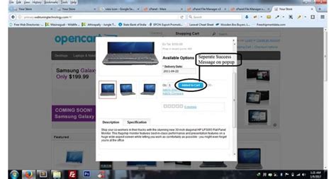 Opencart Show All Options Of Product On Popup