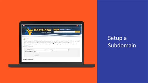 How To Setup A Subdomain And Install Wordpress Youtube