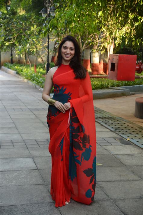 Tamanna Bhatia In White Saree