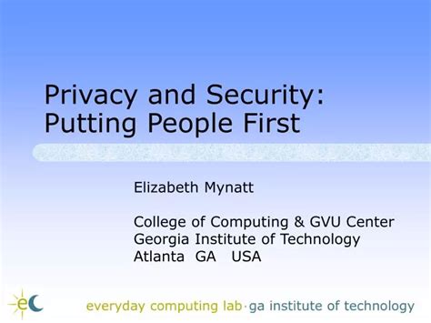Ppt Privacy And Security Putting People First Powerpoint Presentation Id 1131256