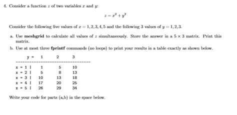 Solved Consider A Function Z Of Two Variables X Aud Y