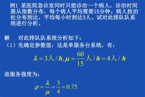 数模 04排队论 排队论mm1模型 csdn博客