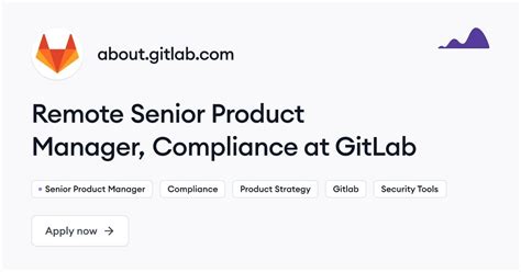 😀 Gitlab Is Hiring A Remote Senior Product Manager Compliance R