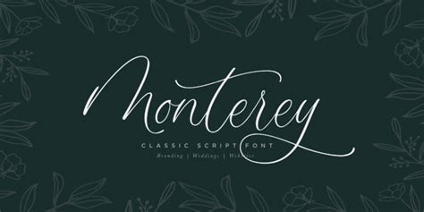 Monterey Script Font