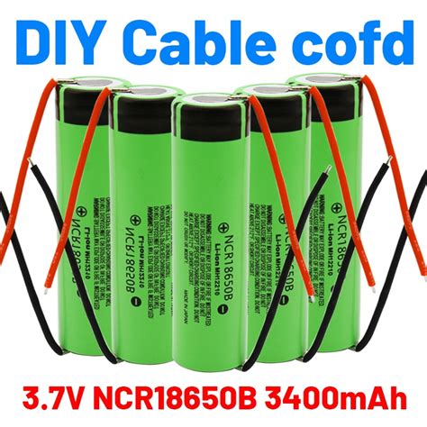 Original 18650 Battery 37v 3400mah Ncr18650b Lith Vicedeal