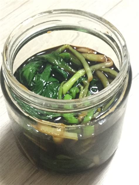 行者にんにくの醤油漬け レシピ・作り方 By つぼ 楽天レシピ