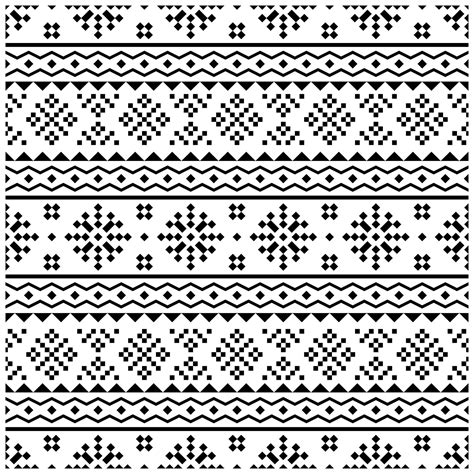 Aztec Seamless Ethnic Pattern Texture Design 7325102 Vector Art At Vecteezy