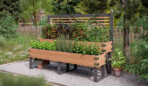 2 Tier Raised Bed Planter Plans Layered Raised Garden Beds Garden