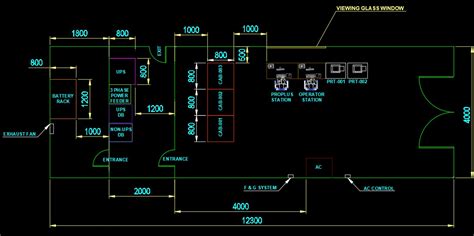 2d And 3d Control Room Layout Drawings Precision Engineering And Consultants India
