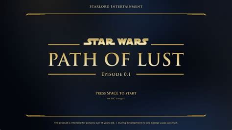 Download Star Wars Path Of Lust Version From AduGames Com For FREE