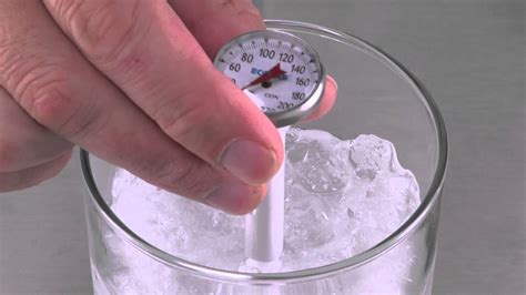What Temperature To Calibrate Thermometer