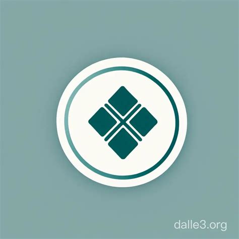 Minimalist Graphic Logo Design For Easyx With Circular X Dalle3 Ai