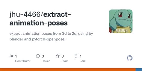 Github Knife14extract Animation Poses Extract Animation Poses From