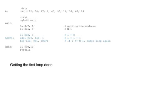 Ppt Mips Coding Powerpoint Presentation Free Download Id3261846