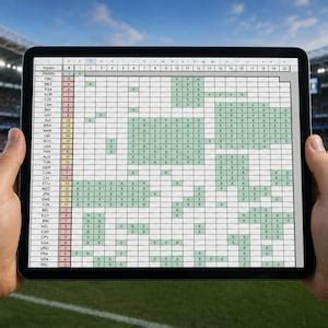 World Cup 2026 Panini Sticker Tracker Excel Spreadsheet Automatic