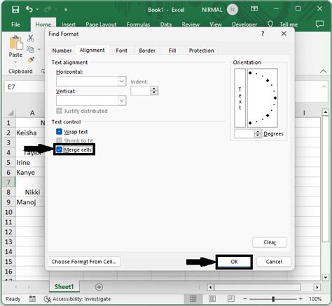How To Remove Or Split All Merged Cells In Excel