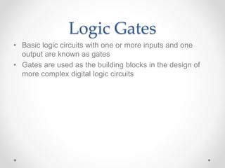 Digital Logic PPTX Programming Languages Computing