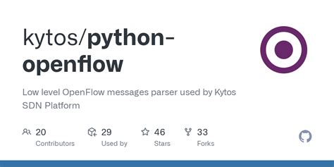 GitHub Kytos Python Openflow Low Level OpenFlow Messages Parser Used By Kytos SDN Platform