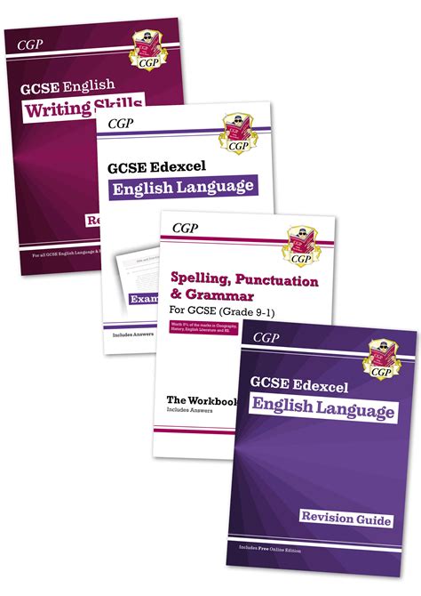 GCSE English Language Edexcel Revision Bundle CGP Books