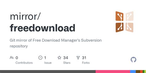 Github Mirrorfreedownload Git Mirror Of Free Download Managers Subversion Repository
