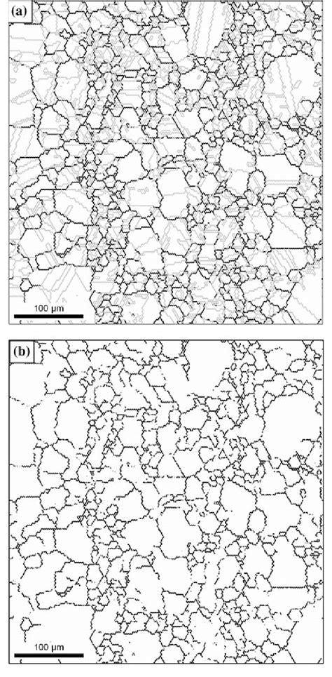 Microstructure Of The Sa Sample A Grain Boundary Reconstruction From Download Scientific