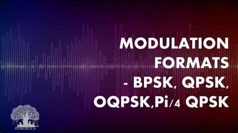 3 2 Modulation Formats Bpsk Qpsk Oqpsk Pdf