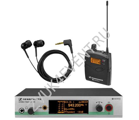 Аренда персонального In Ear ушного мониторинга Sennheiser Ew300 Iem G3