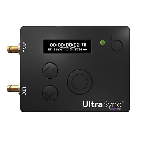 Atomos Atomxsyon01 Atomx Ultrasync One Rf Powered Wireless Timecode And Genlock Wordclock