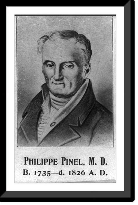 Historic Framed Print [philippe Pinel 1745 1826 Bust Portrait