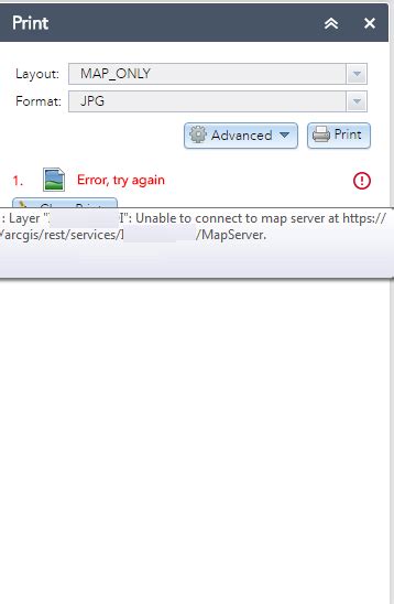 Solved Printtask Not Working In Web App Builder Esri Community