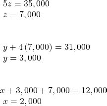 Chapter Systems Of Linear Equations Three Variables Pre Calculus