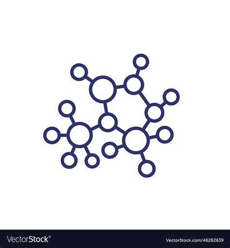 Decentralization Decentralized Structure Icon Vector Image