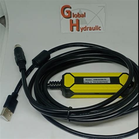 Jual New Series Fx Usb Aw Usb Sc09 Fx Plc Data Programming Cable For Mitsubishi Fx Plc Original