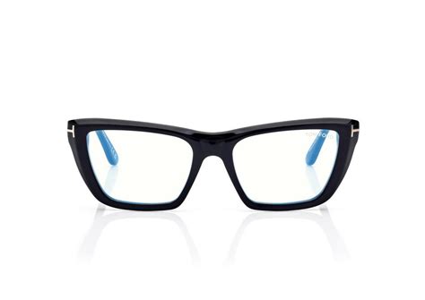 Blue Block Cat Eye Opticals Tom Ford Fashion