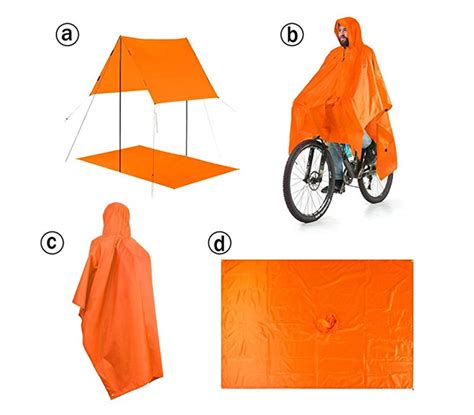 Badu Bg Мъжки военен непропусклив дъждобран Водоустойчив дъждобран Дамски велосипеден дъждобран