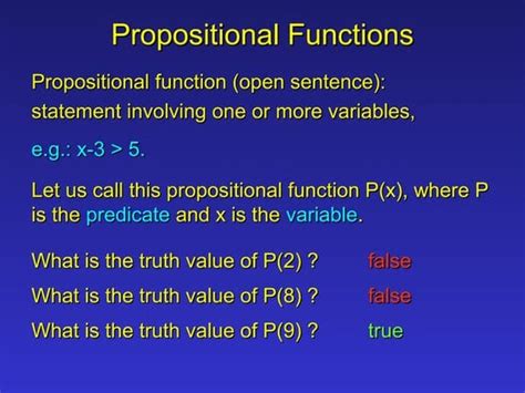 First Order Logic Pptx