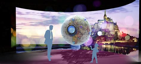 Globe Mapping The Museum Experience Projector Panasonic Global