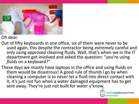 How To Clean Your Computer Keyboard Pptx Consumer Electronics Technology And Computing