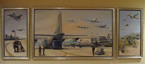 Air Force Through Eyes Of Artists Us Air Forces In Europe Air