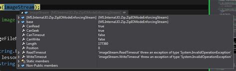 c my stream keeps throwing read write timeout exceptions stack