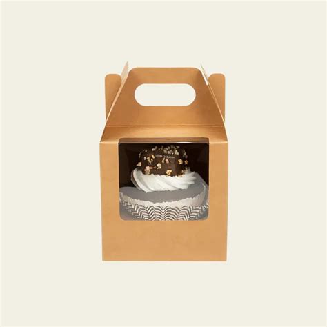 Kraft Cupcake Boxes Order Custom Boxes No Minimum Thy Custom Boxes