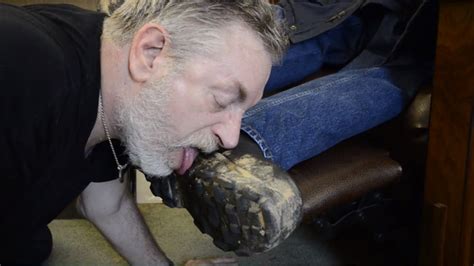 Licking Filthy Boot Clean ThisVid Com