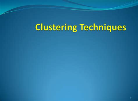 clustering techniques k means clustering techniques clustering